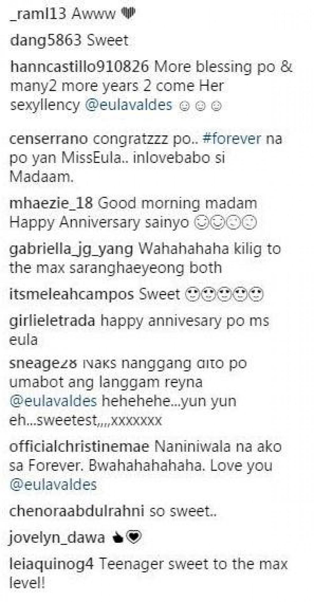 Netizens humanga sa tagal ng relasyon ni Eula Valdes at Rocky Salumbides