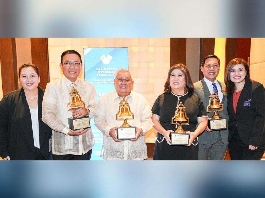 Atty. Felipe L. Gozon and GMA Network Personalities Honored at the MOPC ...