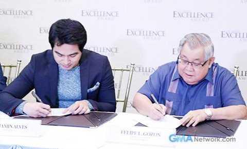 Benjamin Alves signs as GMA Network Excellence Award ambassador ...