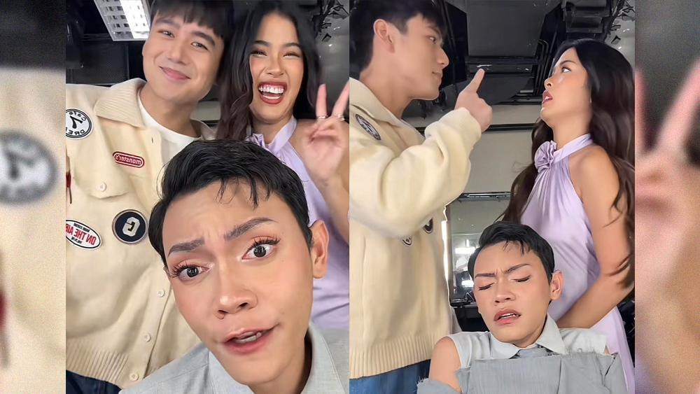 Shuvee Etrata, River Joseph, Esnyr, recreate 'Shuvee Stop' line in PBB Celebrity Collab Edition ...