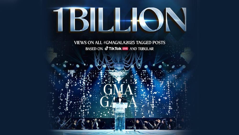 GMA Gala 2025 online posts earn 1 billion views | GMA Entertainment