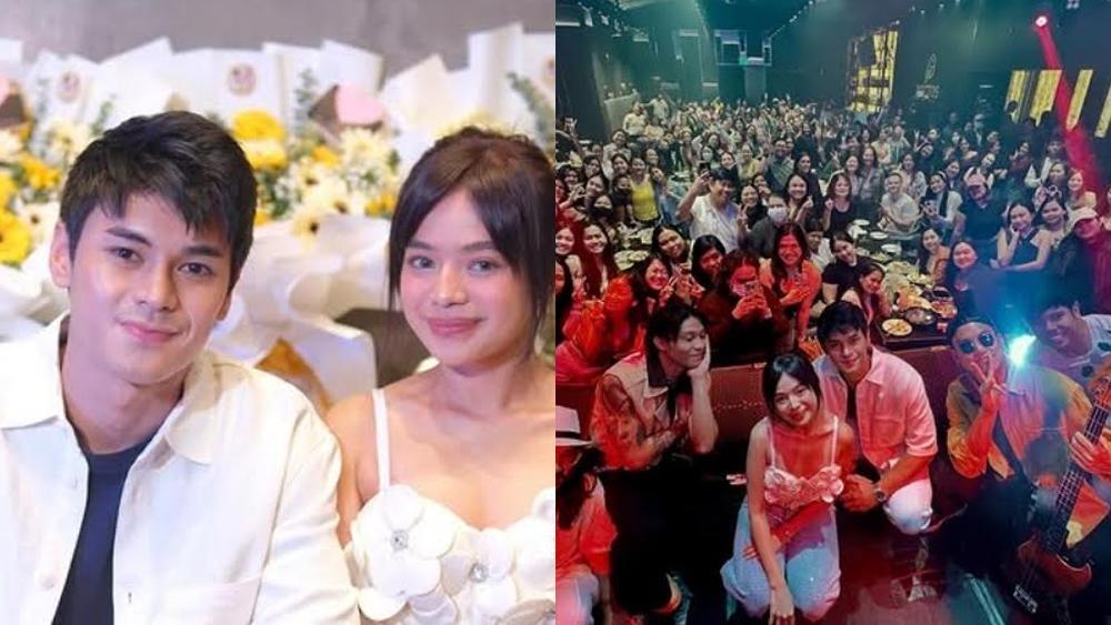 Dustin Yu at Bianca De Vera, nakisaya sa premiere night ng 'Kinakabahan' MV | GMA Entertainment