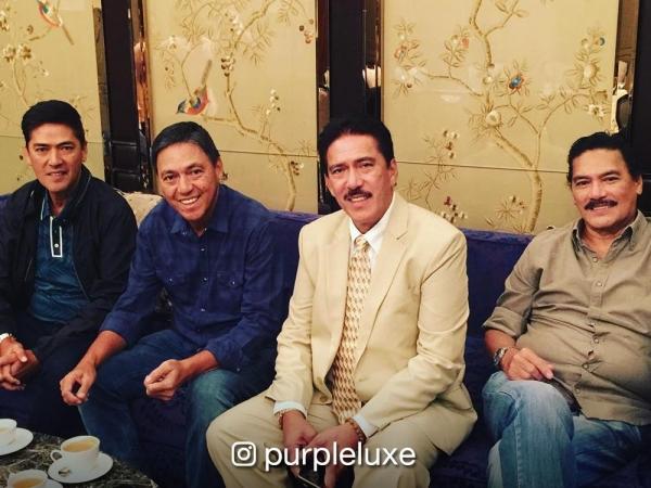 Tito Sotto celebrates birthday with brothers and kids