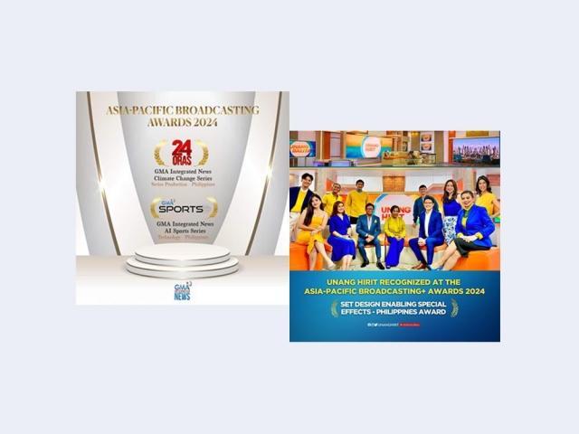 GMA Network triumphs at the Asia-Pacific Broadcasting+ Awards 2024 ...