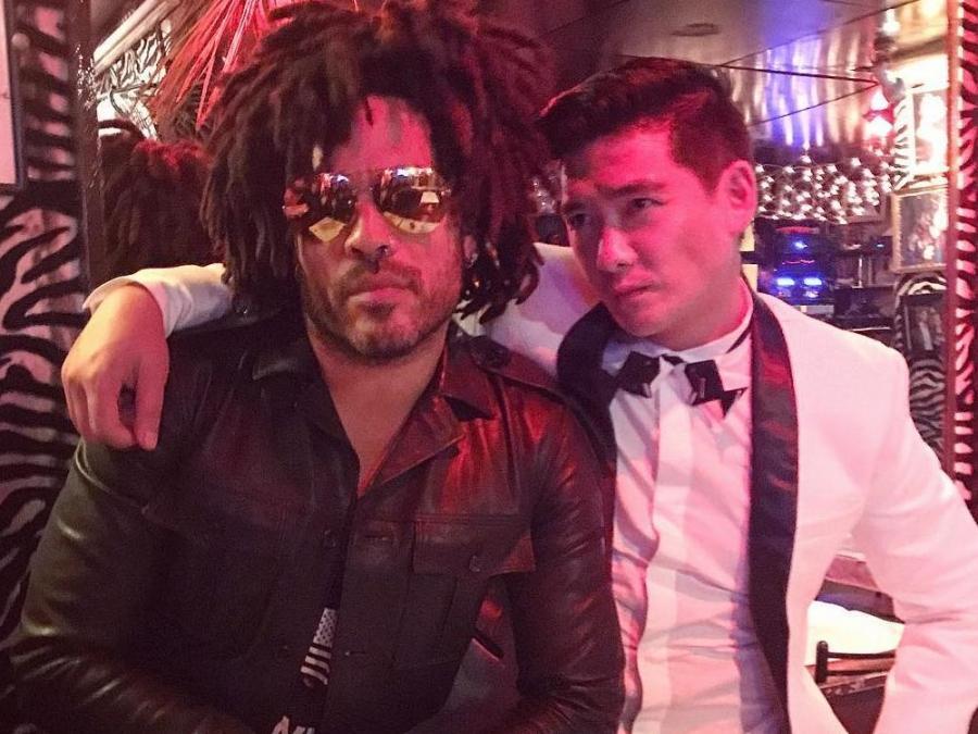 LOOK: Eventologist Tim Yap meets American singer-songwriter, Lenny ...