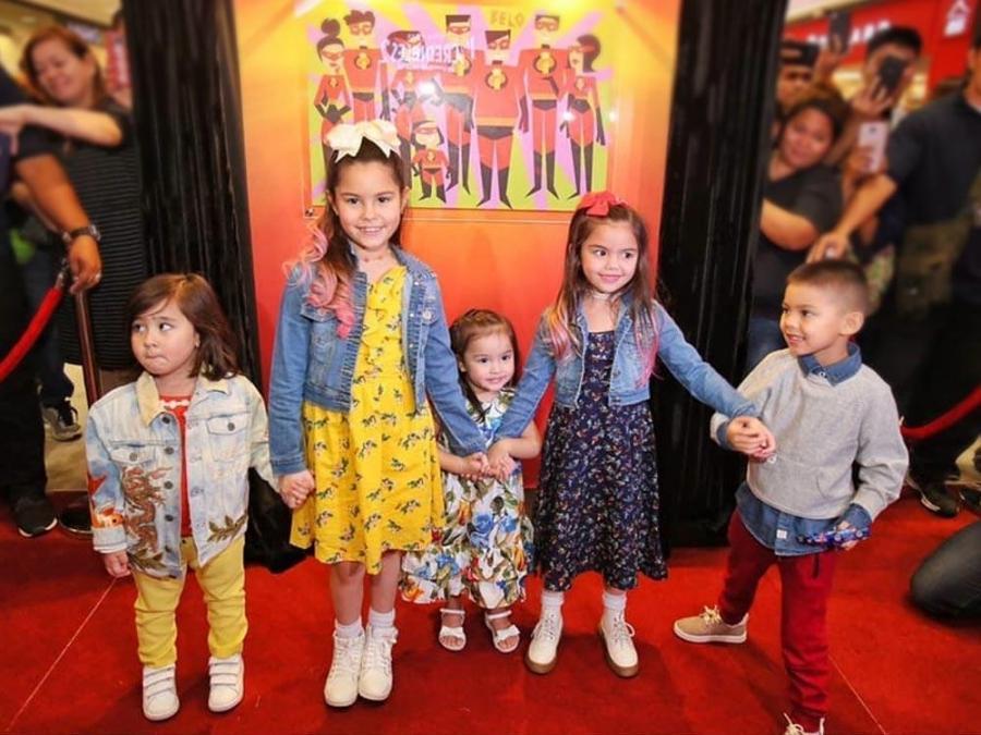 LOOK: Scarlet Snow Belo, Zia Dantes, and Team Kramer kids' adorable ...