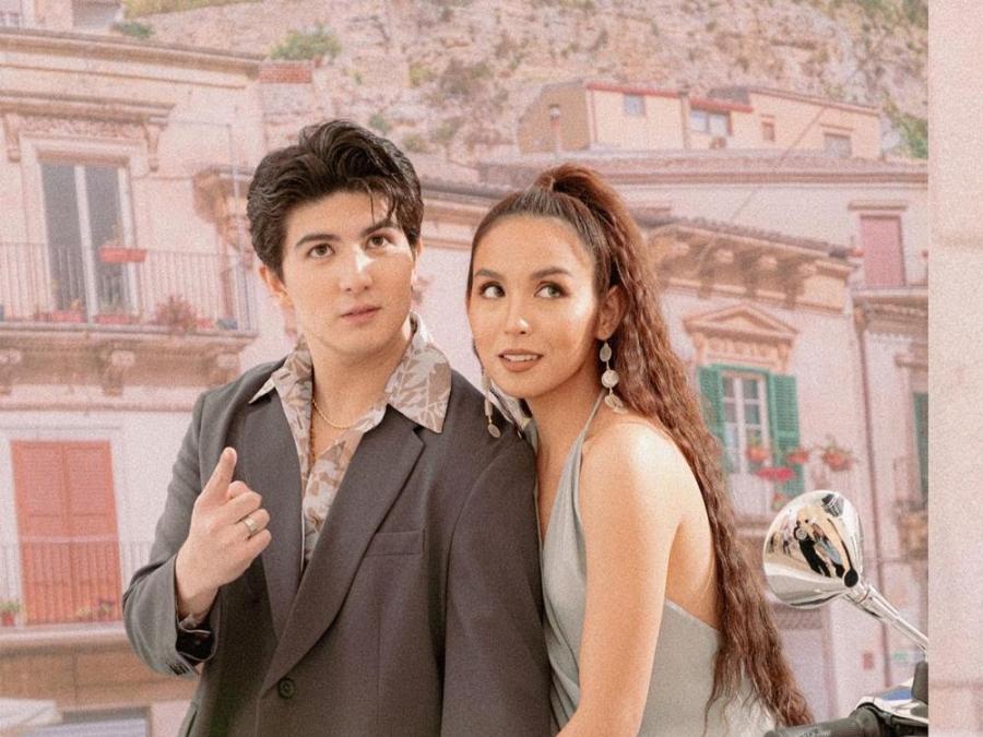 Mavy Legaspi and Kyline Alcantara are a stunning couple in the Italian holiday play shoot for ...