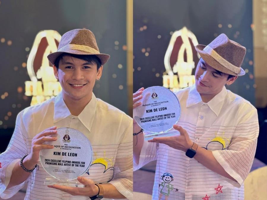 Kim De Leon, tinanghal na Male Promising Actor of the Year sa 2024 ...
