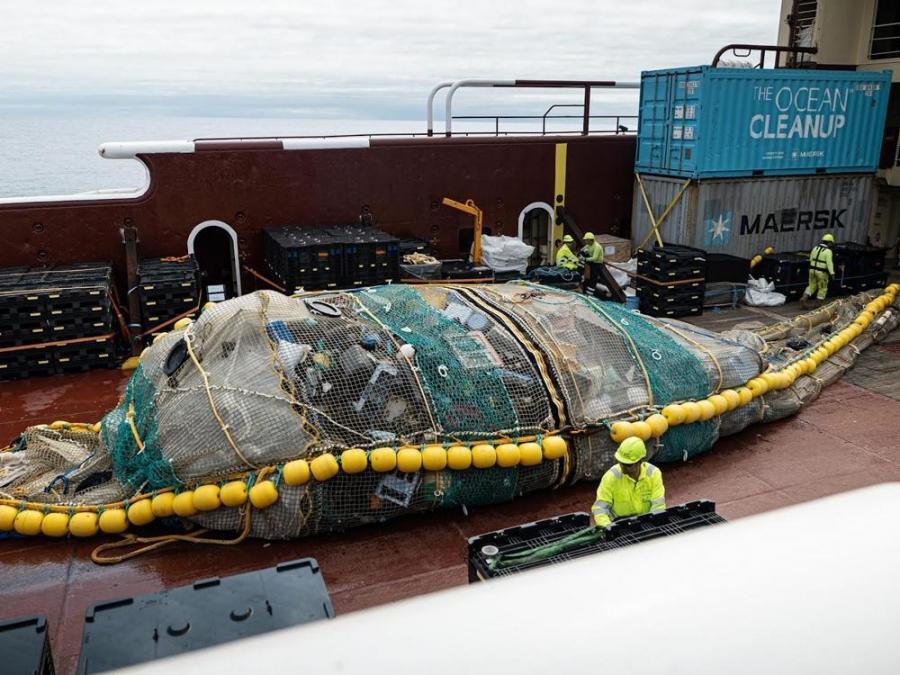 More than 100,000 kg of waste removed from the Great Pacific Garbage Patch