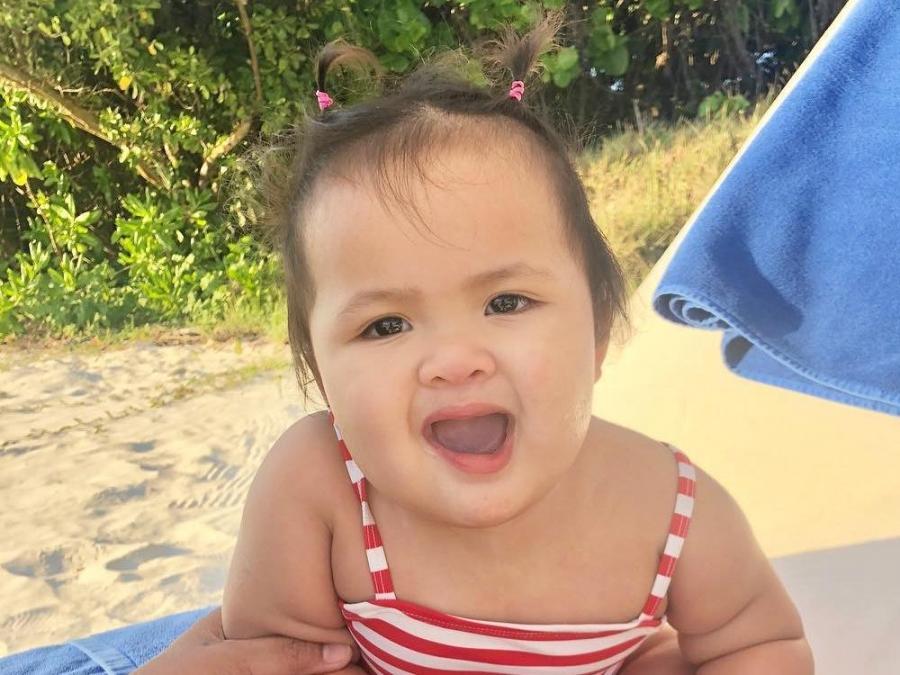 #CuteComa: Celebs nanggigil sa cute photos ni Baby Tali sa Amanpulo ...
