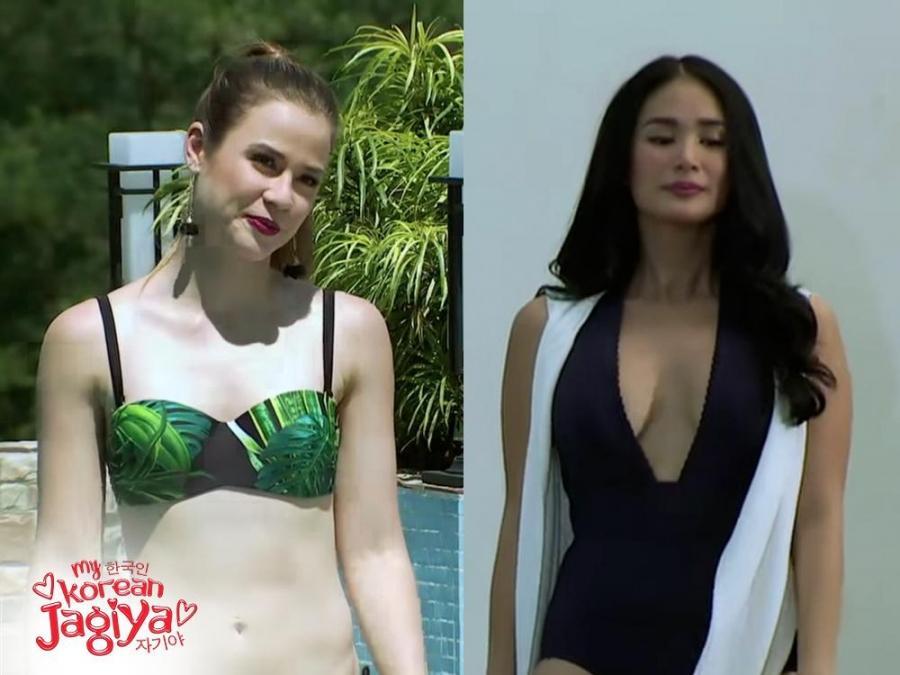 READ: Netizens, nag-react sa swimsuit showdown nina Heart Evangelista ... READ: Netizens, nag-react sa swimsuit showdown nina Heart Evangelista ...