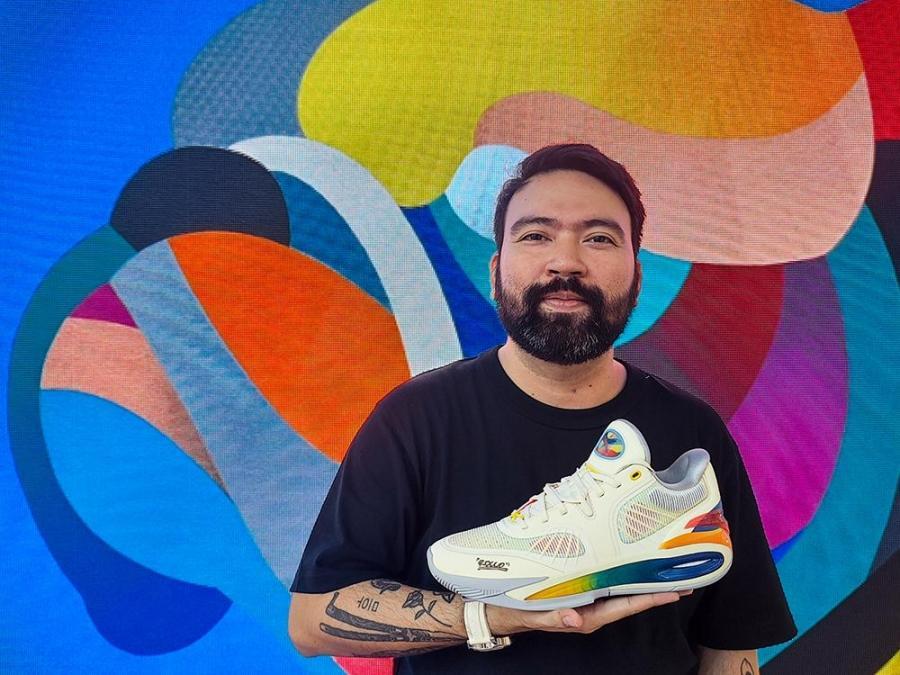 Pinoy artist JP Pining's style inspired the KT X Rocco colorway