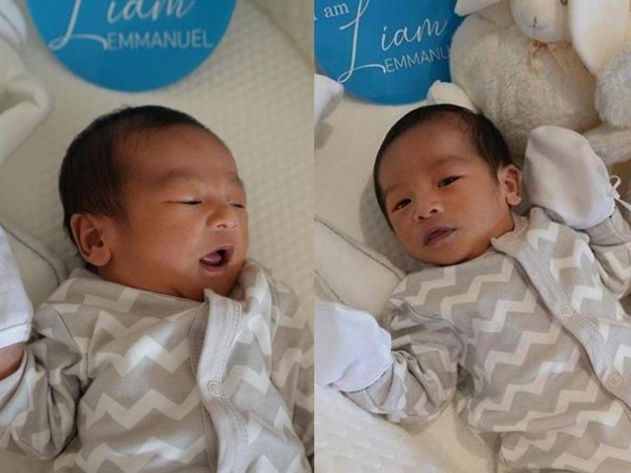 Lovely Abella delights fans with photos of her newborn son Liam Emmanuel | GMA Entertainment