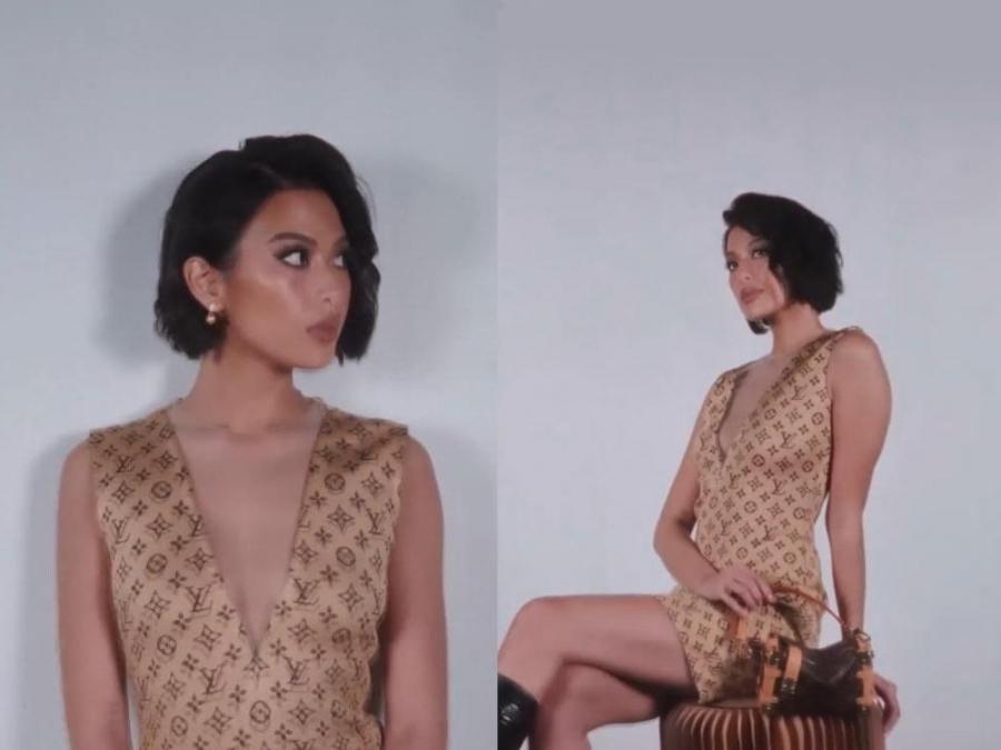 Michelle Dee serves looks in Louis Vuitton