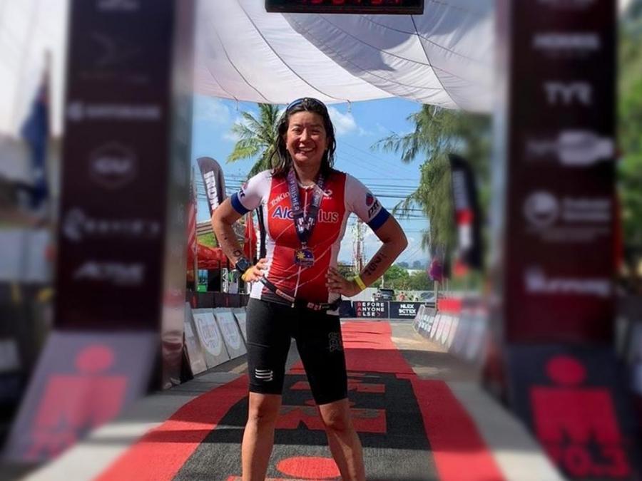 Kara David completes first IronMan race, couldn't help but cry at the ...