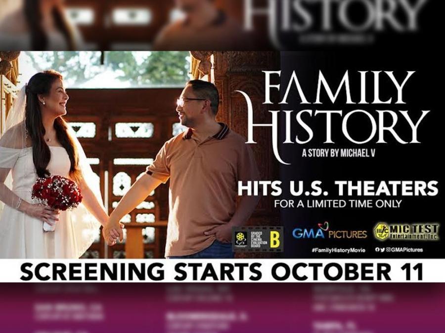 #TimeForAMovieDate: 'Family History' movie goes to America | GMA ...