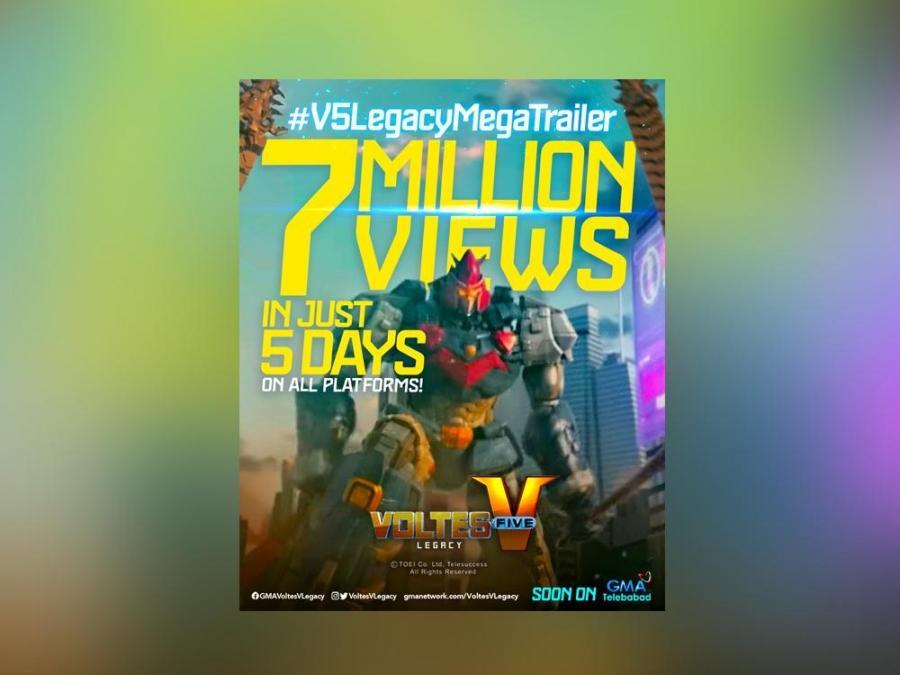 'Voltes V: Legacy' mega trailer logs 7M views in less than a week | GMA ...