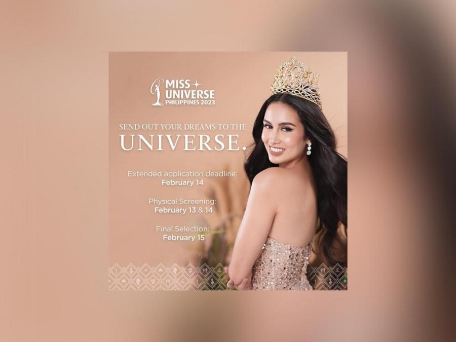 Miss Universe Philippines extends application deadline anew | GMA ... Miss Universe Philippines extends application deadline anew | GMA ...