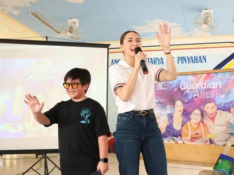 Marian Rivera and Raphael Landicho hold book reading sessions for kids ...