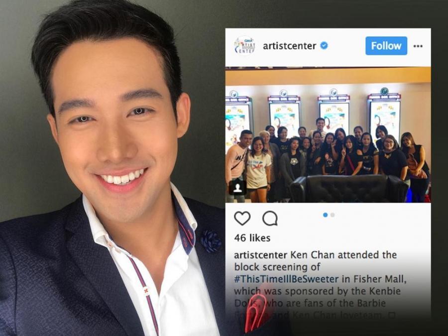 LOOK: Ken Chan attends block screening of 'This Time I'll Be Sweeter ...