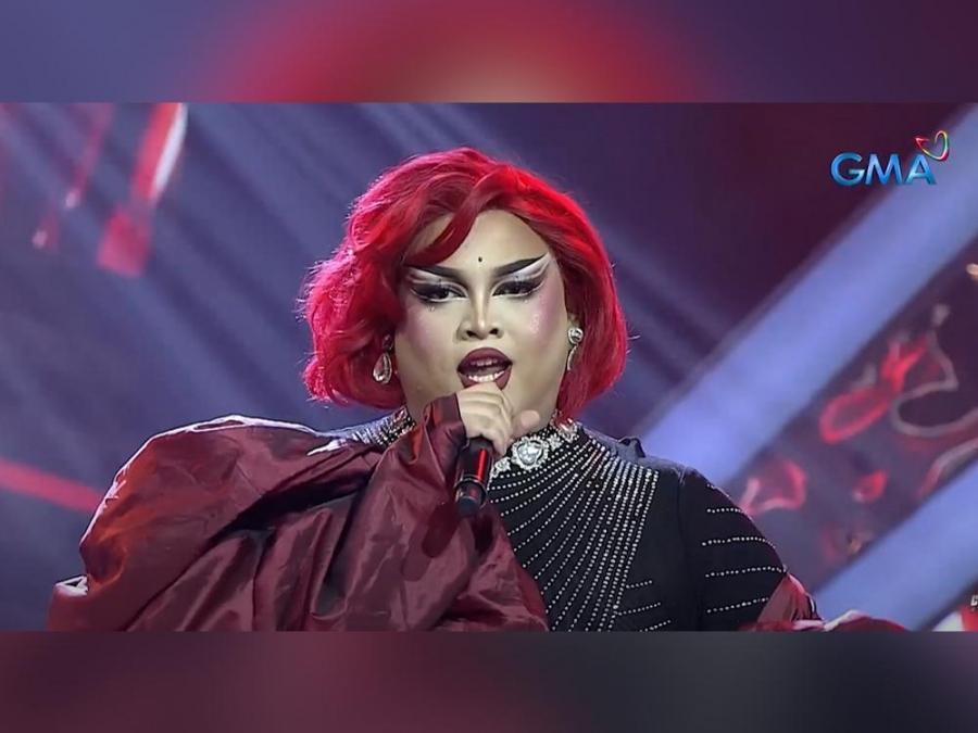 Drag artist Tiny Deluxe goes all out with her 'Sirena' performance in ...