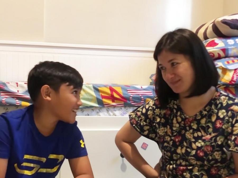 Camille Prats on her Q&A with son Nathan: "There were a lot of parts ...