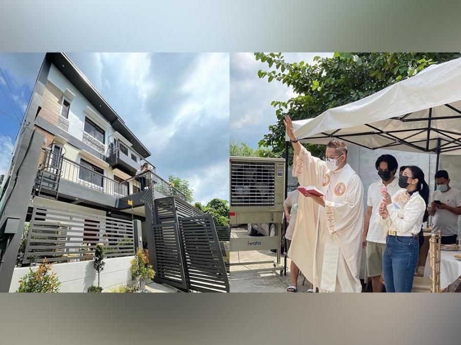 LOOK: Lovely Abella at Benj Manalo's house blessing | GMA Entertainment