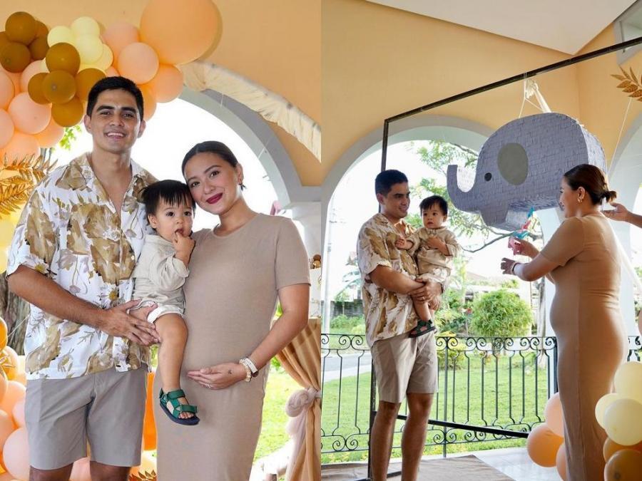 LOOK: Juancho Trivino and Joyce Pring's intimate gender reveal party ... LOOK: Juancho Trivino and Joyce Pring's intimate gender reveal party ...