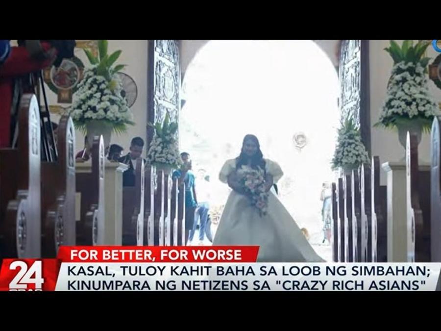 Kasal sa Bulacan, mala 'Crazy Rich Asian' ang peg nang naglakad ang ...
