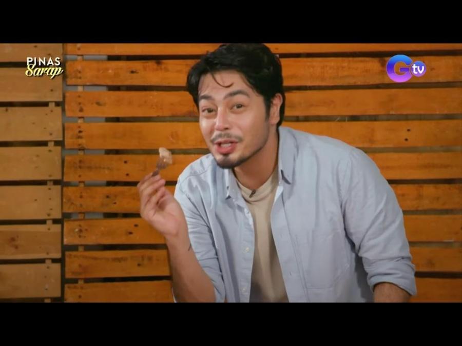 Steven Bansil tries out the famous Soup No. 5