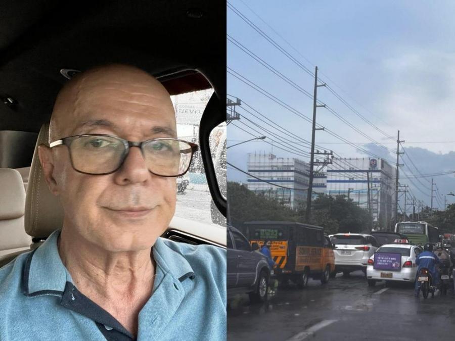 Michael de Mesa, stranded sa daan simula kagabi dahil sa baha | GMA ...