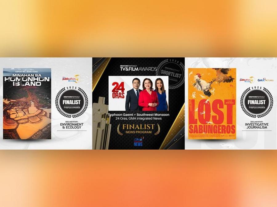 GMA Network Earns 5 Nominations at the 2025 New York Festivals TV ...