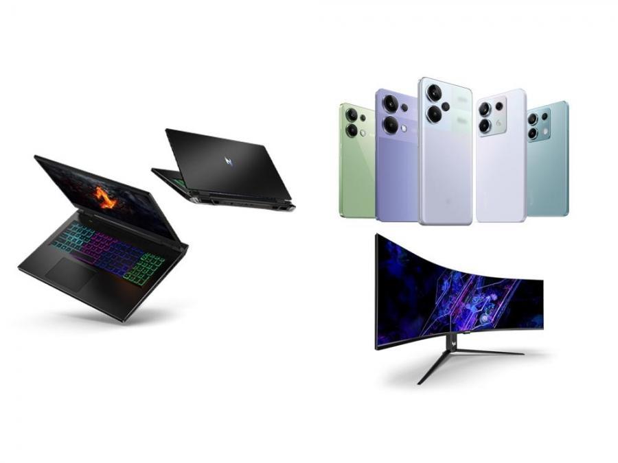 Ultra-wide monitors, photo-centric smartphones, powerful gaming laptops ...
