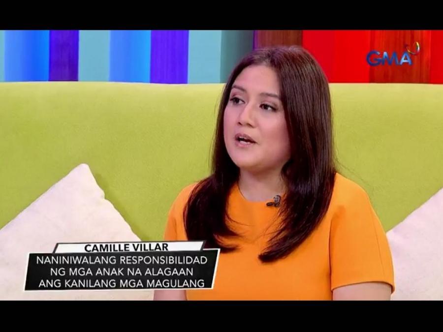 Camille Villar, naniniwalang responsibilidad ng mga anak na alagaan ang kanilang magulang | GMA ...