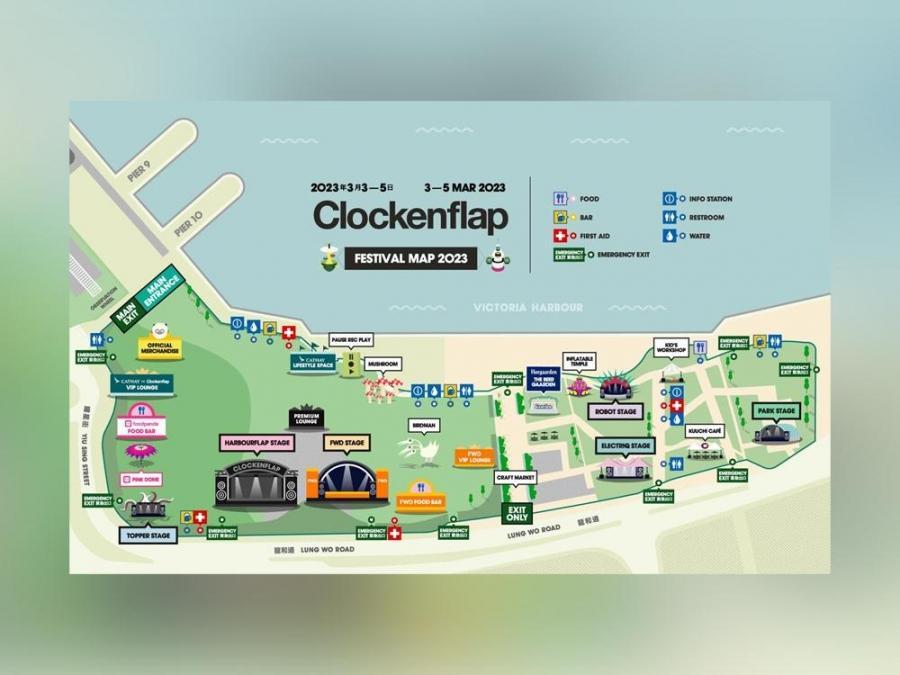 Clockenflap unveils festival map plus full list of attractions and experiences