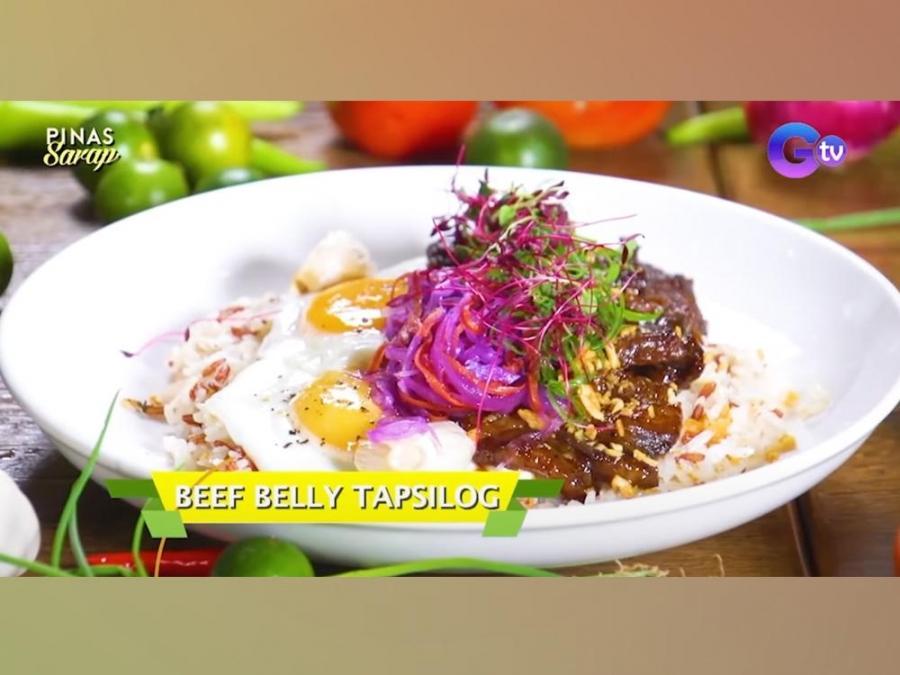 RECIPE: Fancy beef belly tapsilog