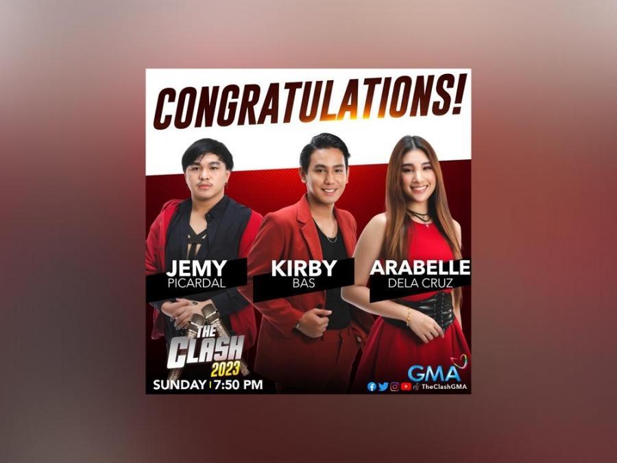 Jemy Picardal, Kirby Bas, at Arabelle Dela Cruz, pasok sa next round ng ...