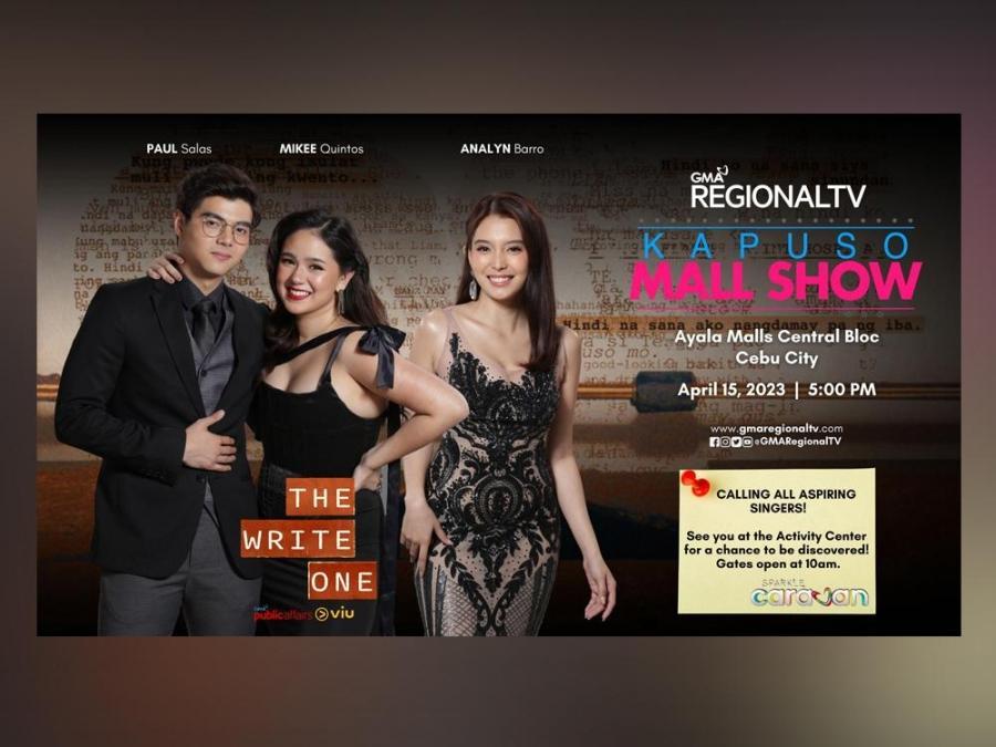 'The Write One' cast to treat Cebuano fans this Saturday, Sparkle ...