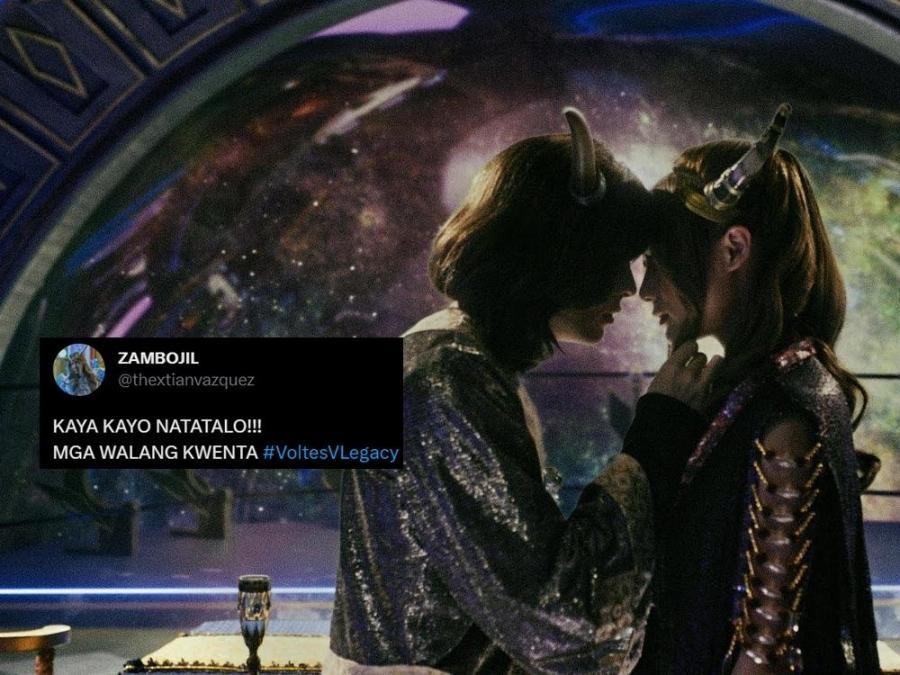 Martin Del Rosario and Liezel Lopez's 'Voltes V: Legacy' kissing scene ...