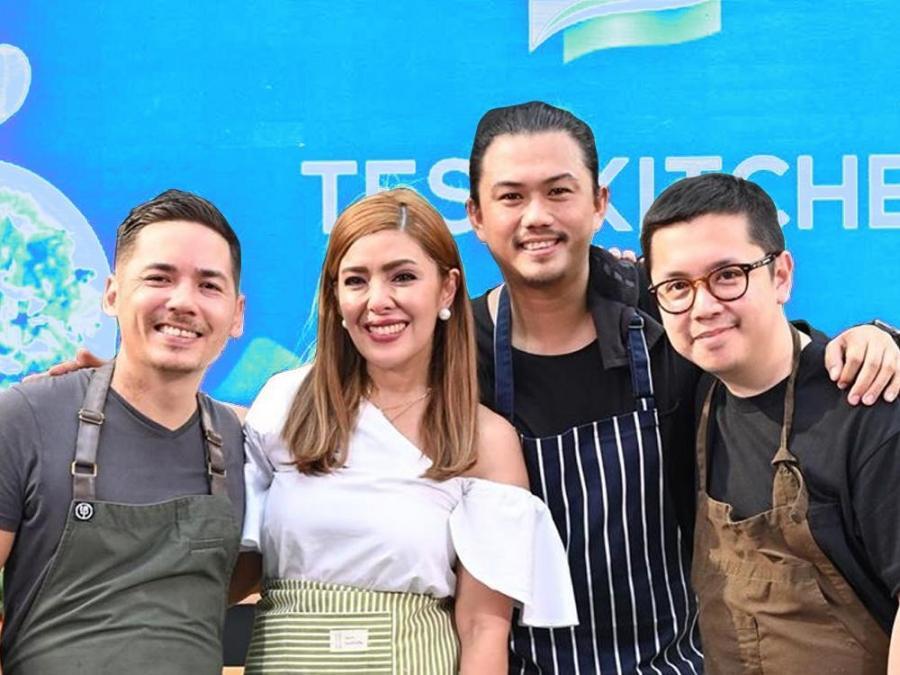 Renowned chefs Happy Ongpauco-Tiu, Josh Boutwood, Kalel Chan, and Nicco ...