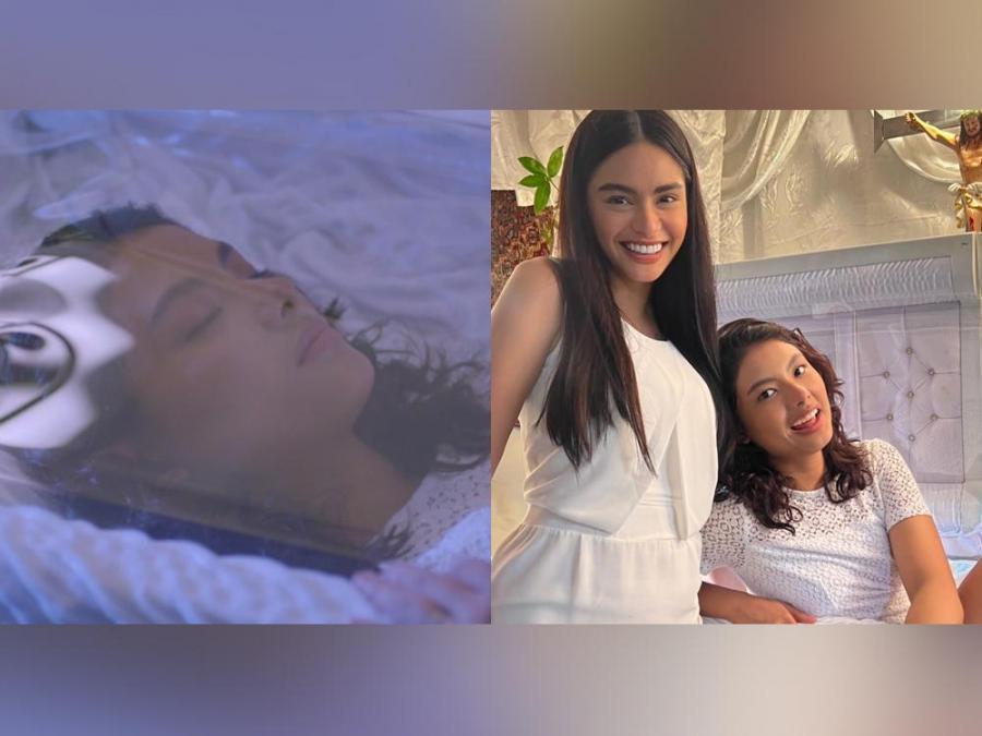 Kate Valdez humiga sa kabaong sa 'Unica Hija' | GMA Entertainment Kate Valdez humiga sa kabaong sa 'Unica Hija' | GMA Entertainment