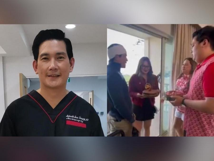 Richard Yap, sinorpresa ng kanyang pamilya sa set ng 'Abot-Kamay Na ...