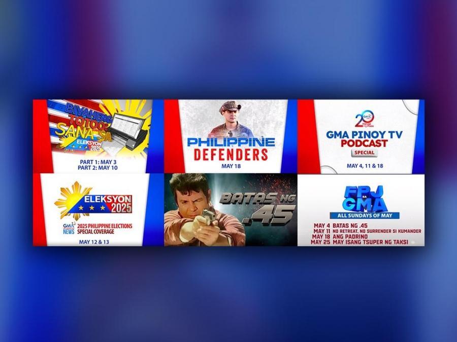 Claim Your Right to News and Entertainment This May on GMA Pinoy TV | GMA Entertainment
