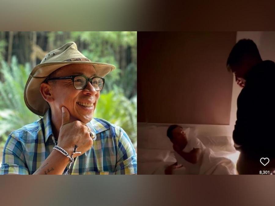 Kuya Kim Atienza gets surprise from son Jose at midnight | GMA ...