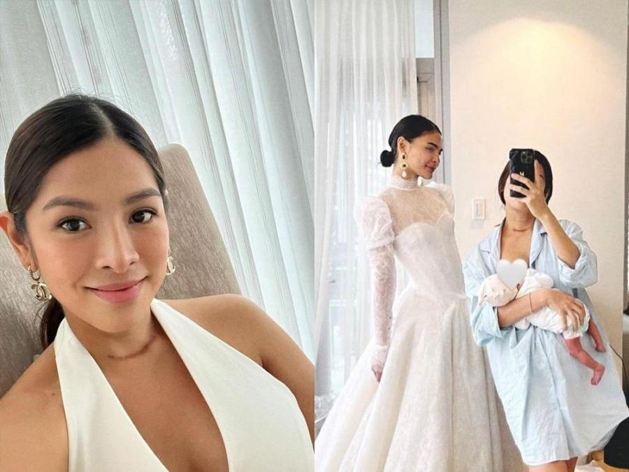 Lovi Poe's wedding dress designer reveals she worked on the gown days ...