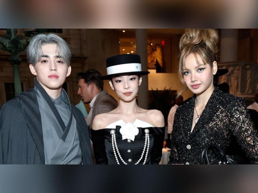 BLACKPINK's Jennie and Lisa, SEVENTEEN's S.Coups spotted at the Met ...
