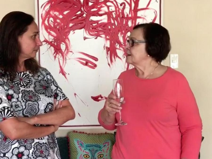 LOOK: Rosemarie Gil re-creates iconic 'copycat' scene with daughter ...