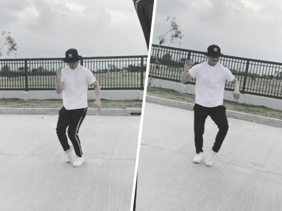 Edgar Allan Guzman does the #LoveYouDownChallenge | GMA Entertainment