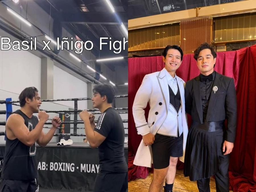 Widows' War: Basil at Iñigo, nagboxing habang nagtatalo? | GMA ...