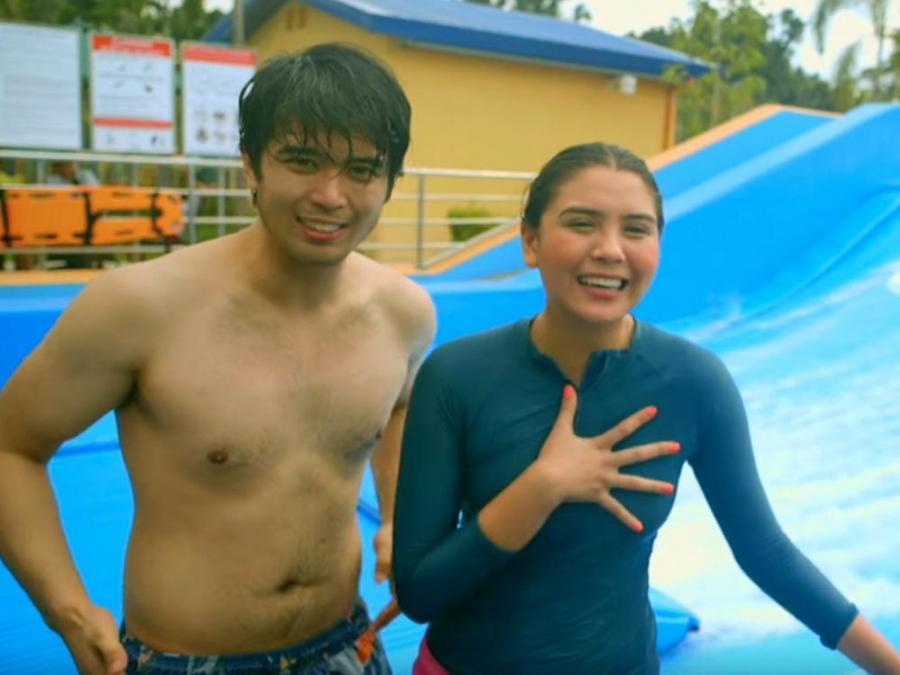 WATCH: Ash Ortega at Enrico Cuenca, nagtampisaw sa biggest and newest ...